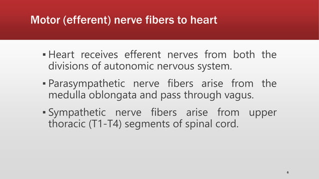 Regulation of heart rate | PPTX