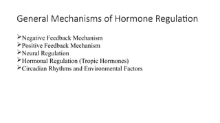 REGULATION OF HORMONES SECRETION ENDOCRINE.pptx