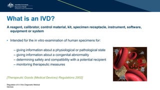 Regulation of In Vitro Diagnostic Medical Devices - Transition to the ...