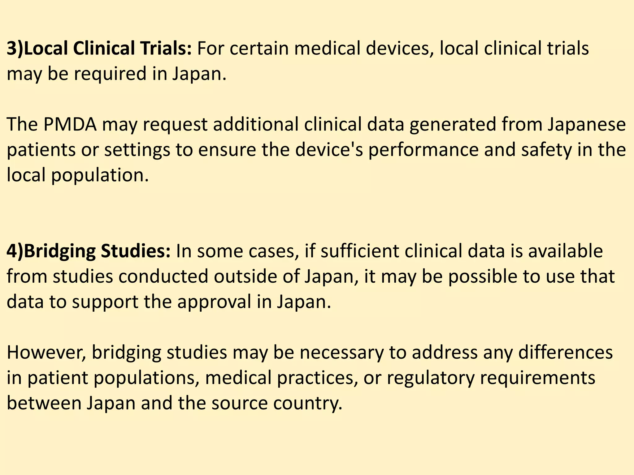 Regulation of medical device in japan | PPTX