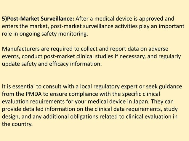 Regulation of medical device in japan | PPTX | Pharmaceutical Industry ...