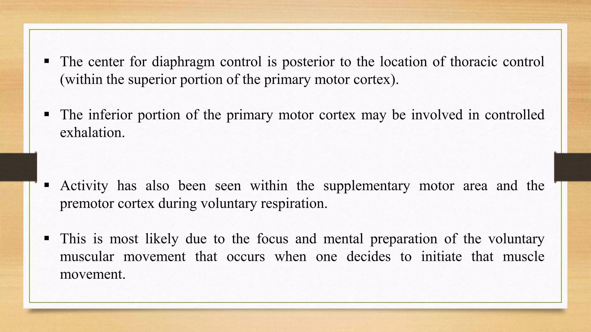 Regulation of lungs respiration | PPTX