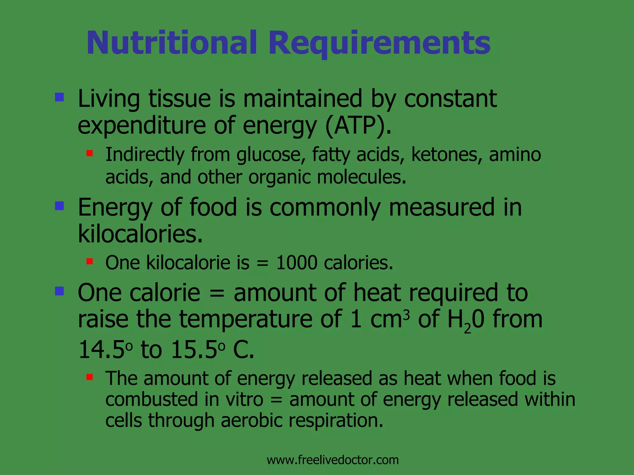 Regulation Of Metabolism | PPT