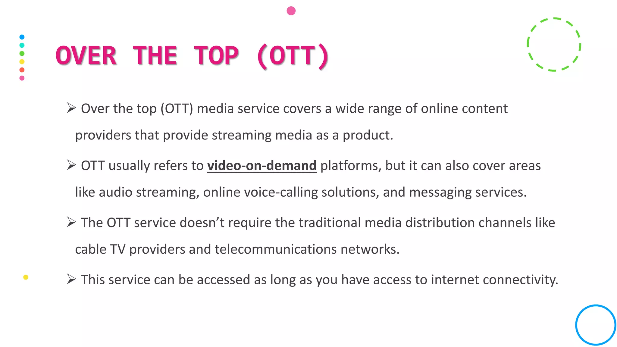 Regulation of OTT platforms | PPTX
