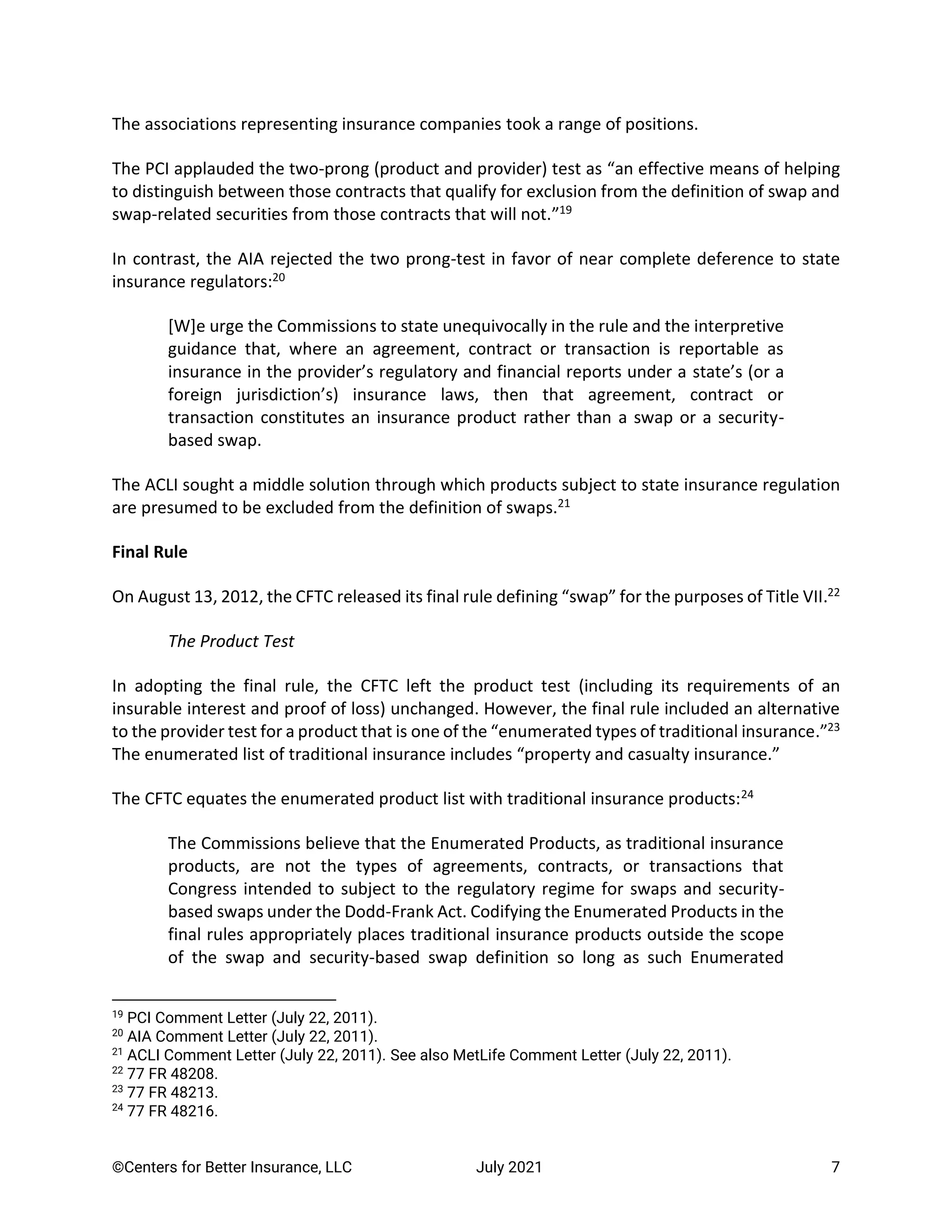 Regulation of Parametric Insurance | PDF