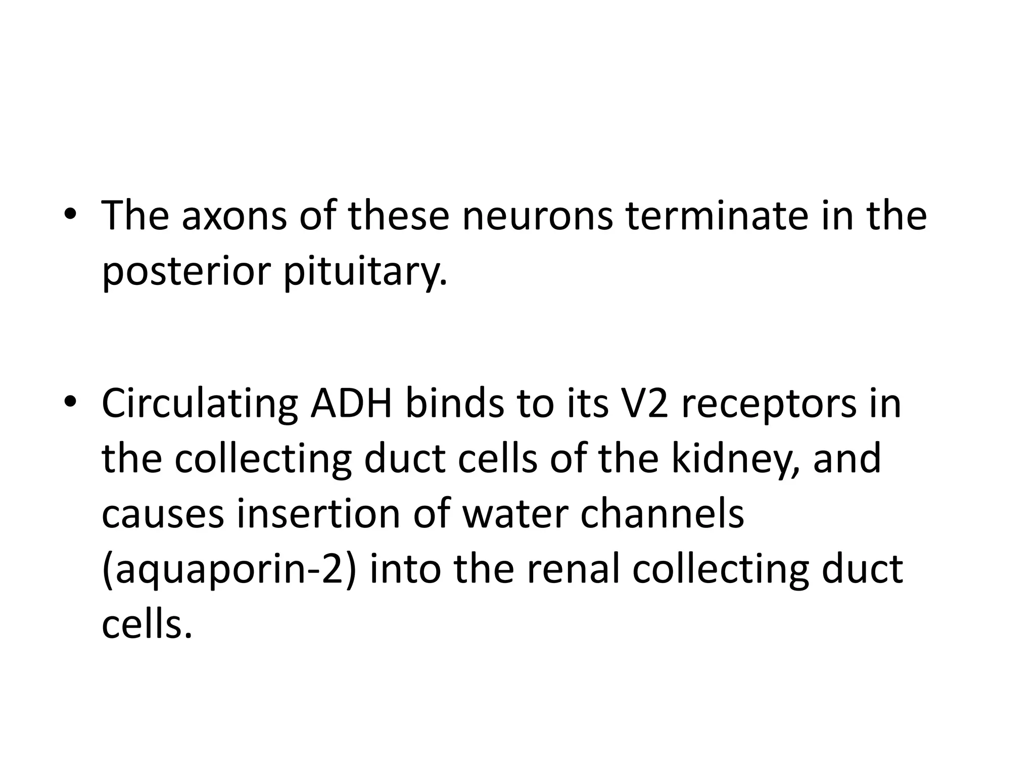 Regulation of plasma osmolality &siadh | PPTX