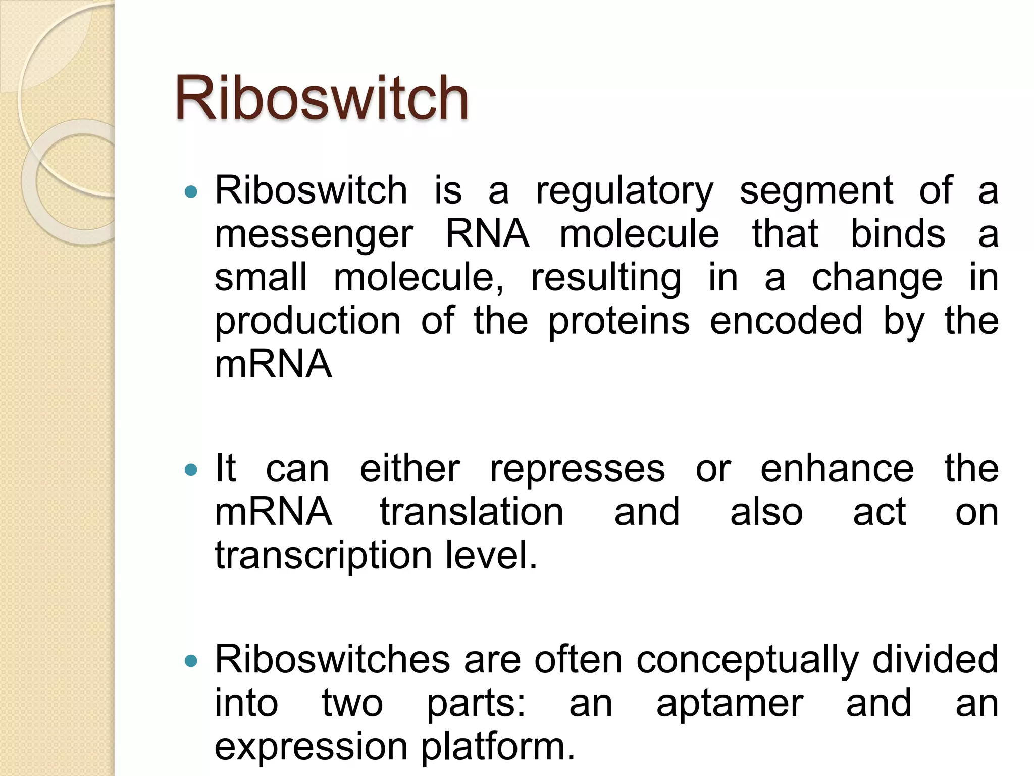Regulation of protein synthesis | PPTX