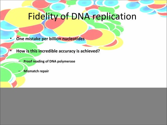 Regulation of DNA replication | PPT | Genetics | Science