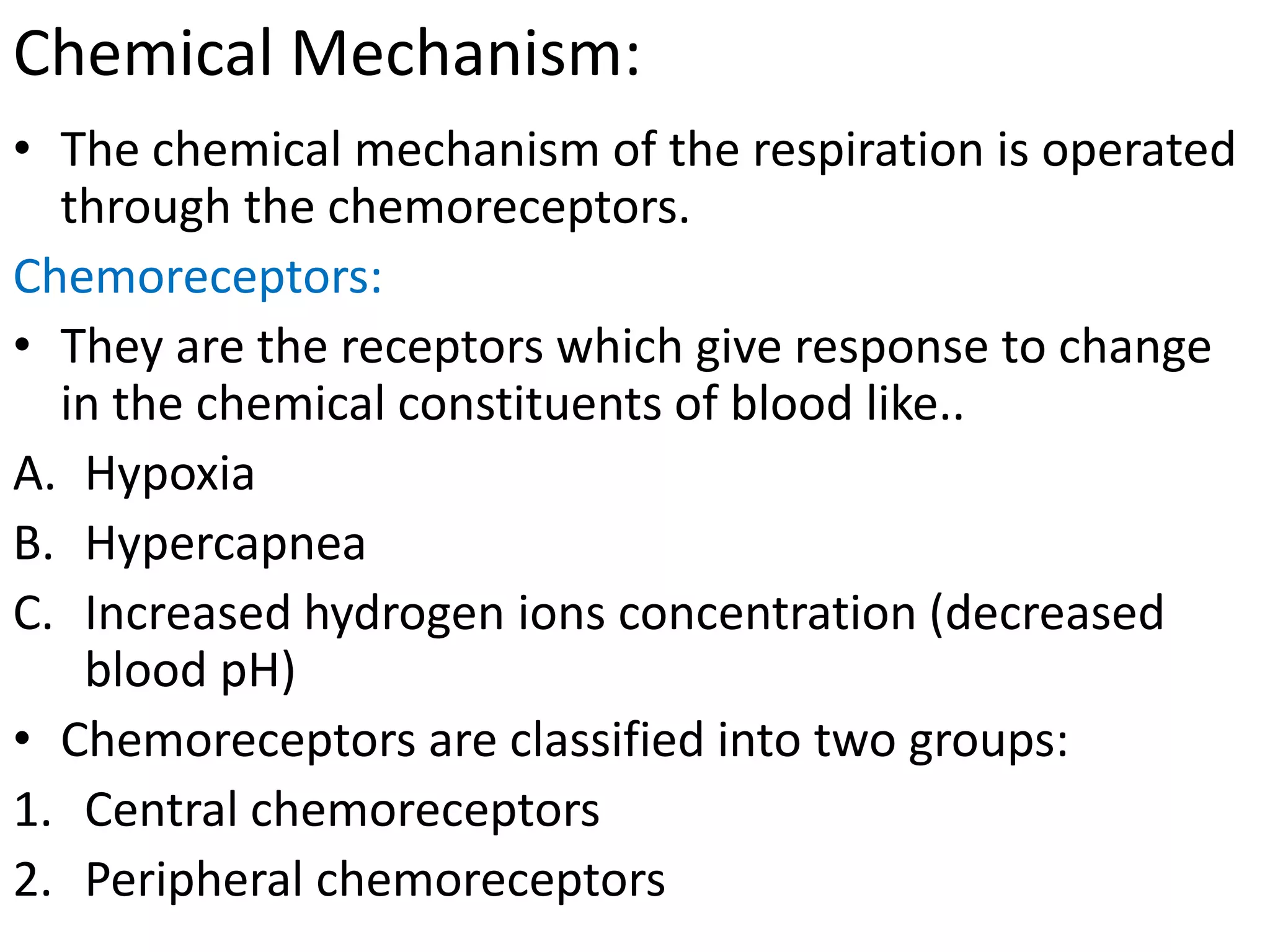 Regulation of respiration | PPTX