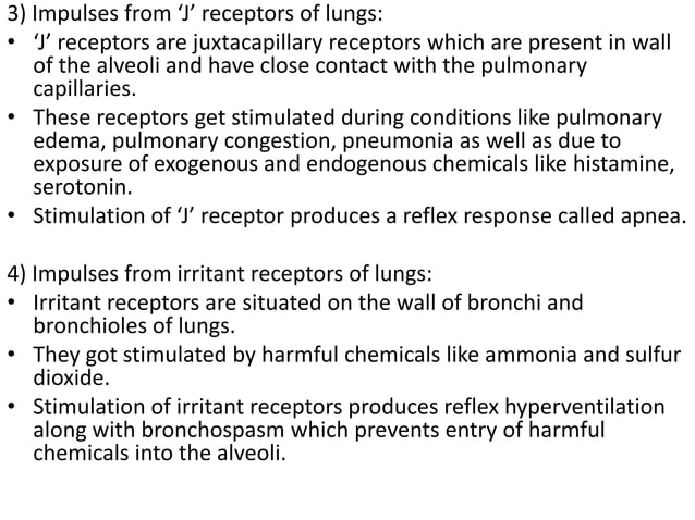 Regulation of respiration | PPT Regulation of respiration | PPT