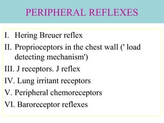 Regulation of respiration | PPT