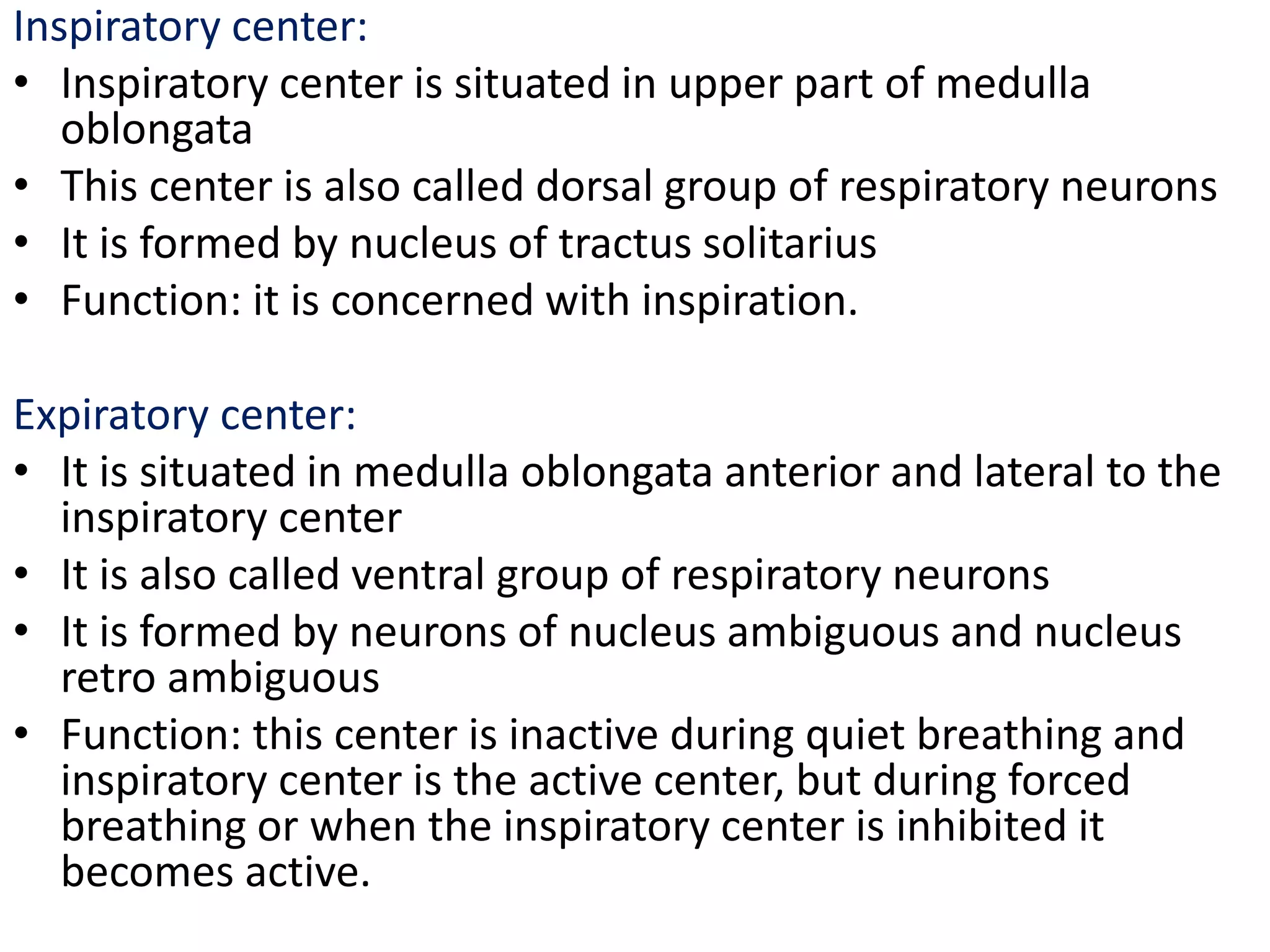 Regulation of respiration | PPTX
