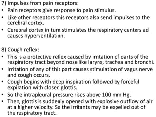 Regulation of respiration | PPTX