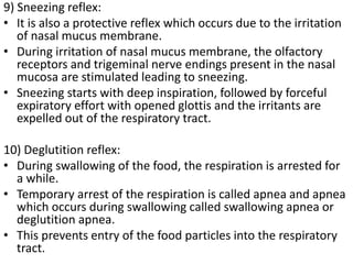 Regulation of respiration | PPTX