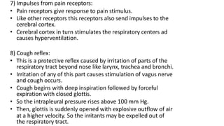 Regulation of respiration | PPTX