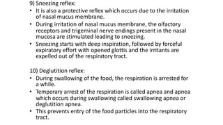 Regulation of respiration | PPT