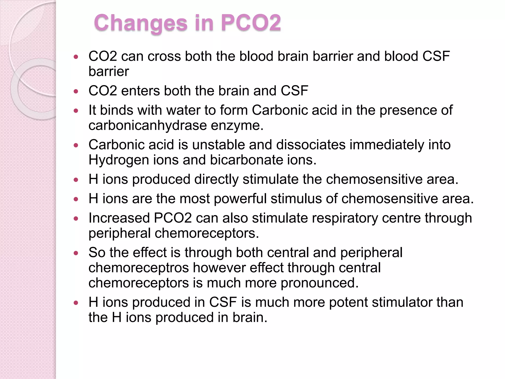 Regulation of respiration (the guyton and hall physiology) | PPTX