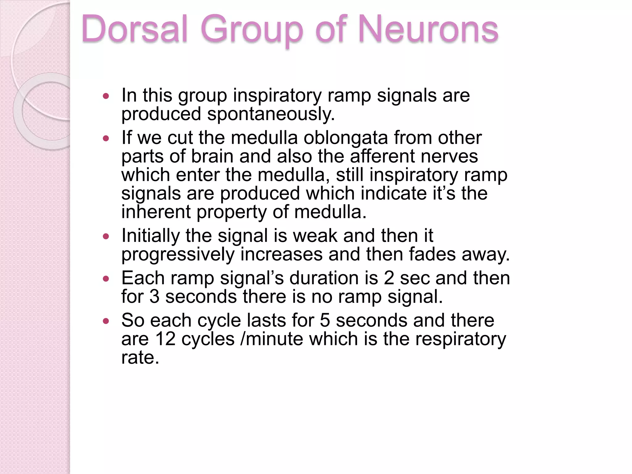 Regulation of respiration (the guyton and hall physiology) | PPTX
