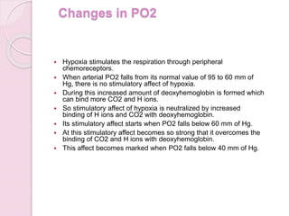 Regulation of respiration (the guyton and hall physiology) | PPTX