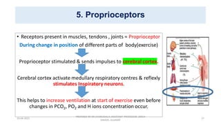 Voluntary control of respiration, respiratory reflexes | PDF