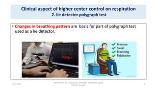Voluntary control of respiration, respiratory reflexes | PDF
