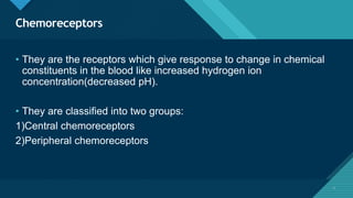Regulation of respiration | PPTX