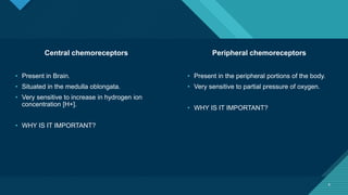 Regulation of respiration | PPTX