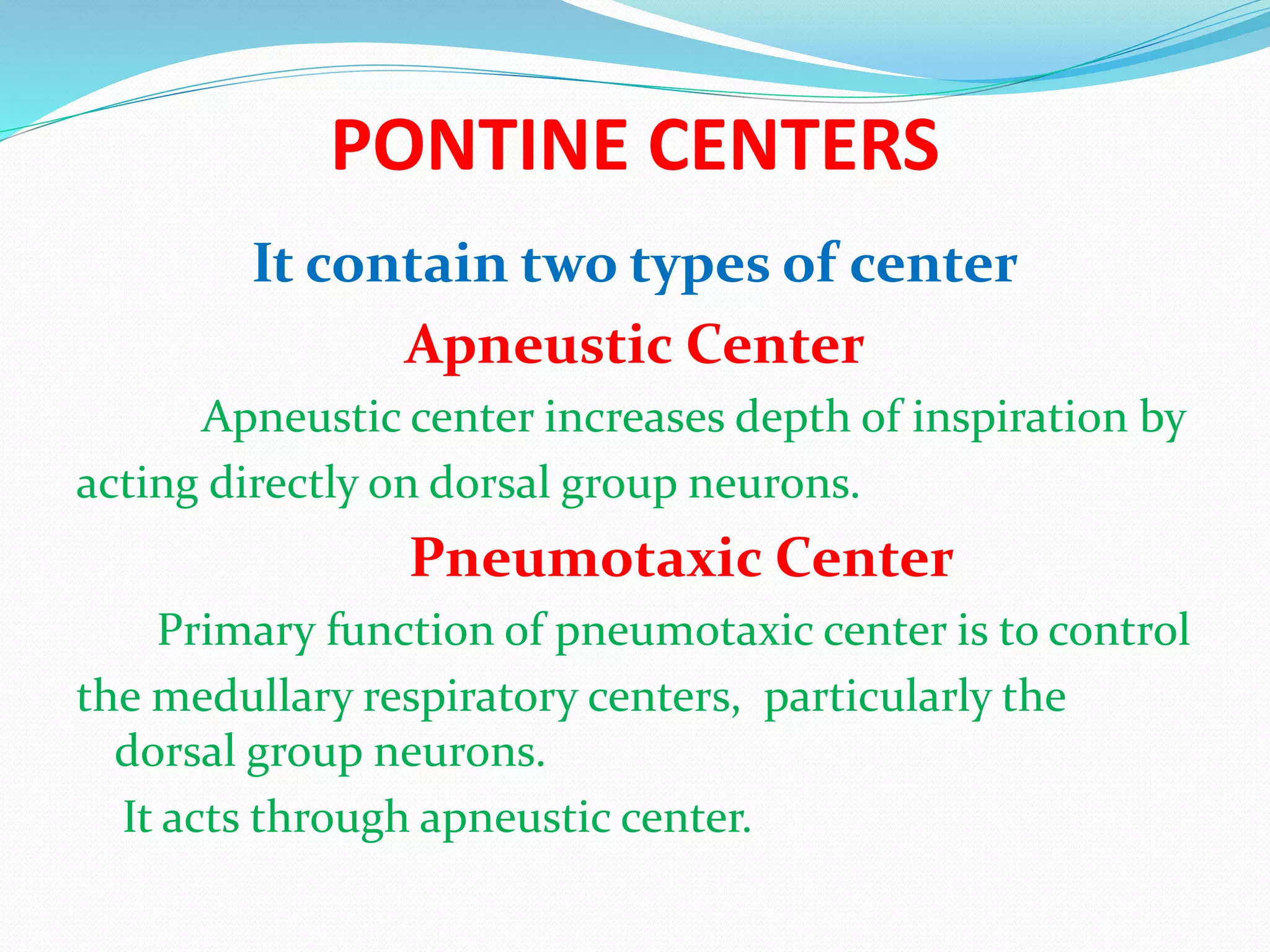 Regulation of respiration | PPTX