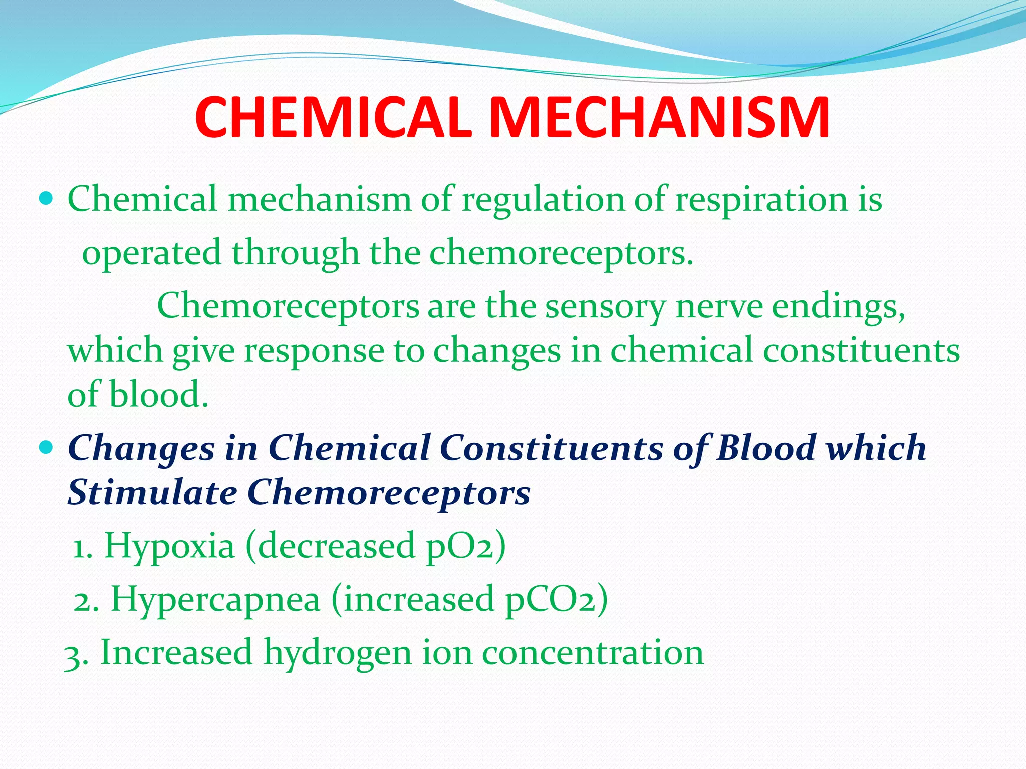 Regulation of respiration | PPTX
