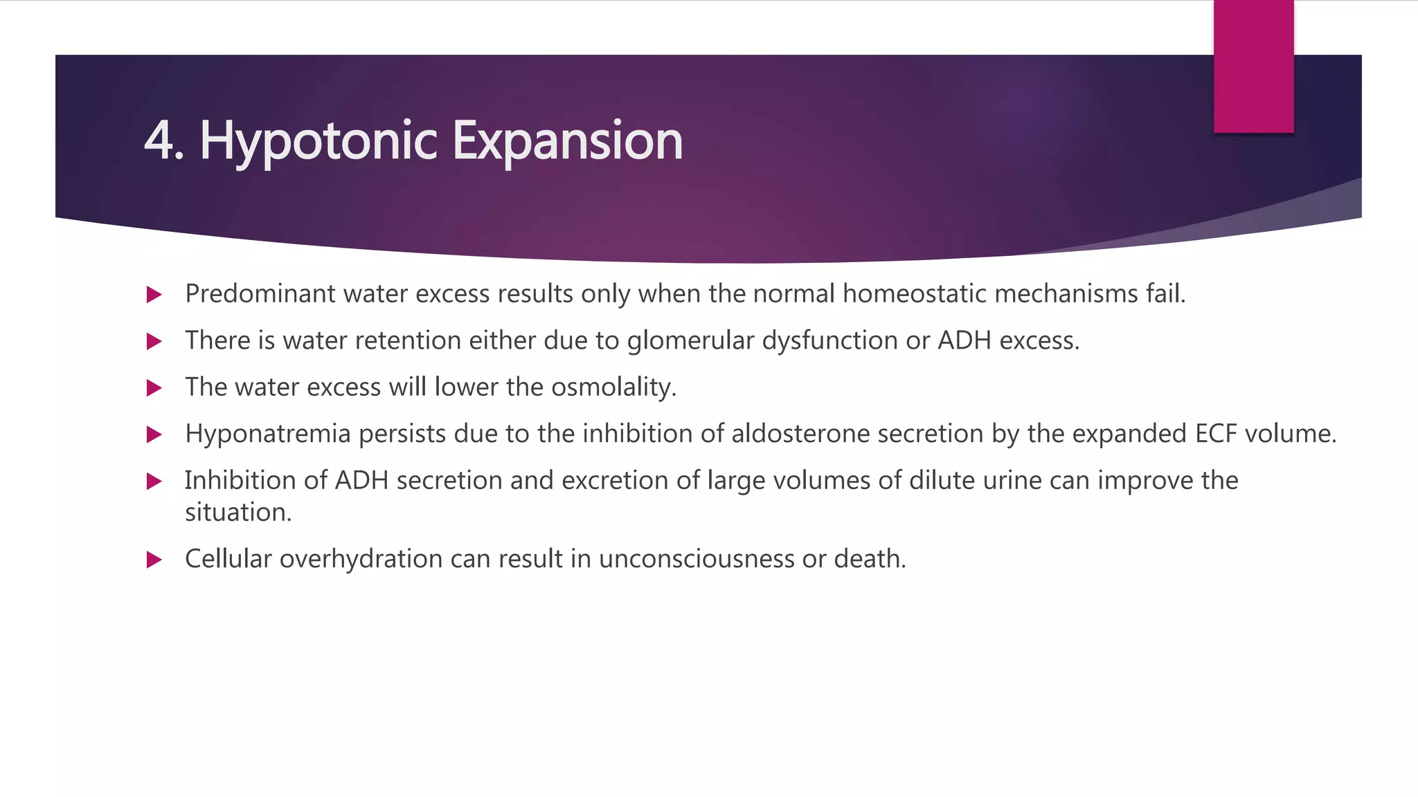 Regulation of sodium & water balance | PPTX