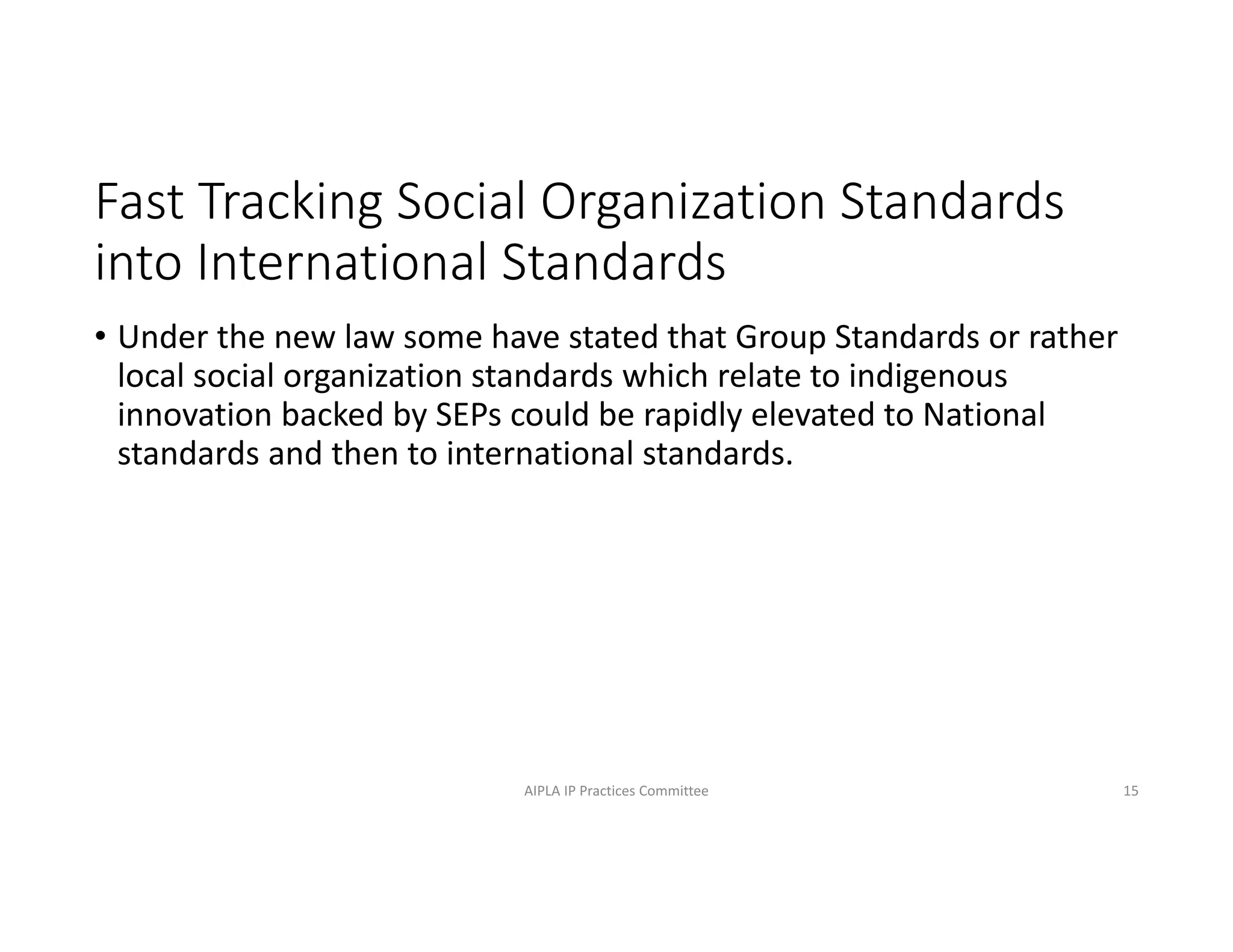Regulation of standards under prc revised standardization law(updated) | PPT