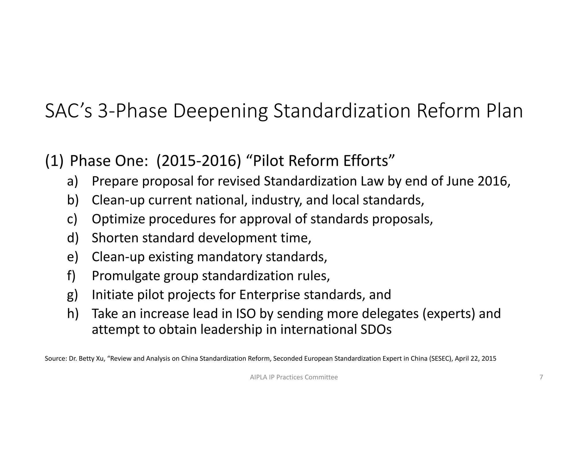 Regulation of standards under prc revised standardization law(updated) | PPT