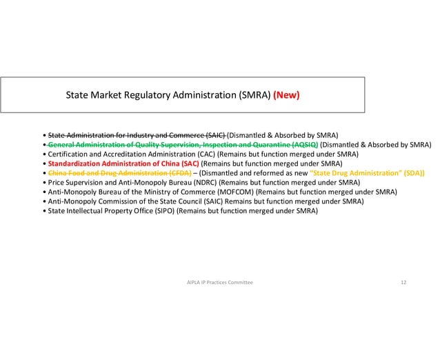 Regulation of standards under prc revised standardization law(updated ...