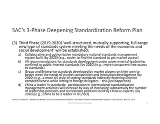 Regulation of standards under prc revised standardization law(updated ...