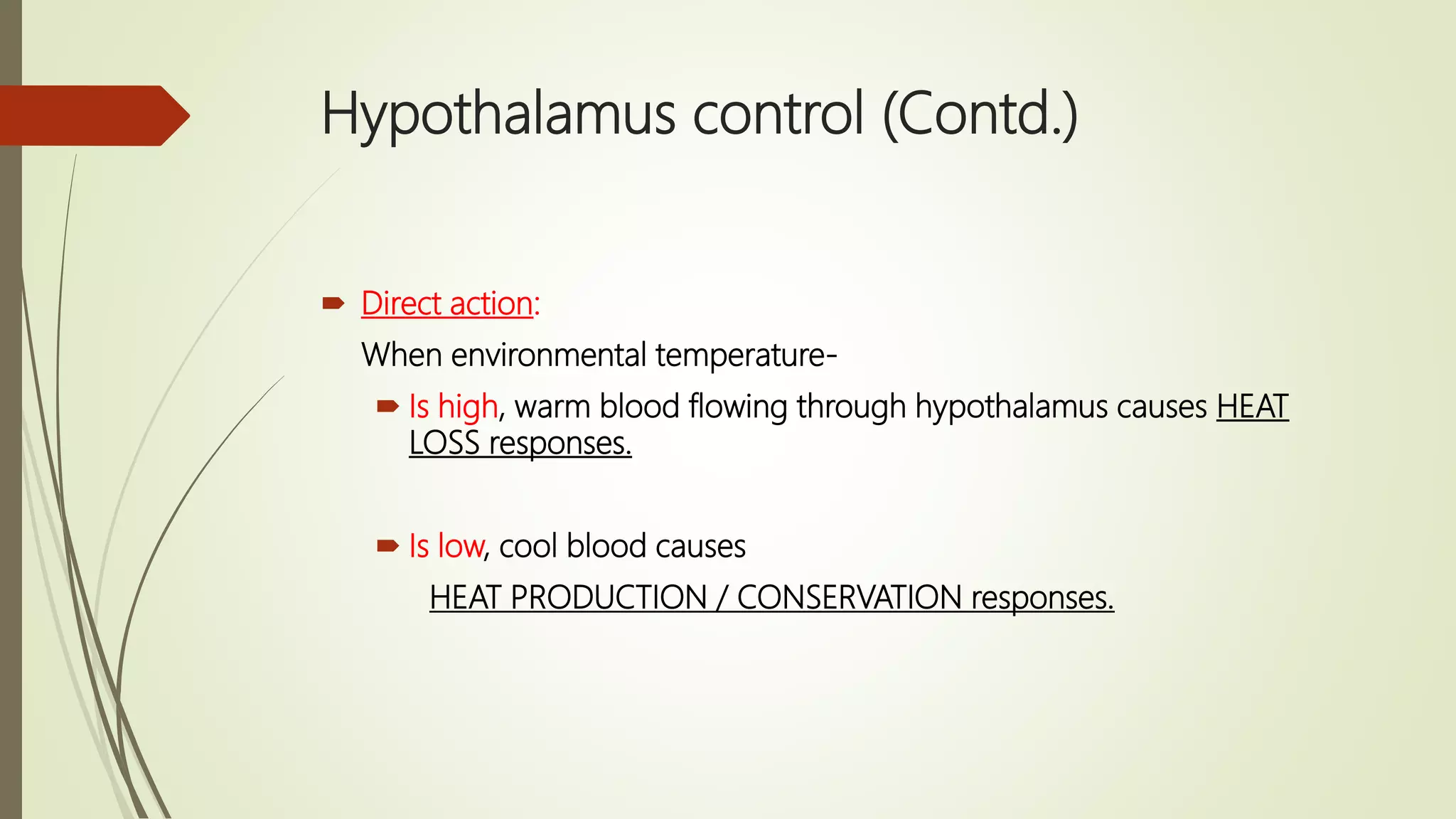 Regulation of temperature of Human body | PPTX