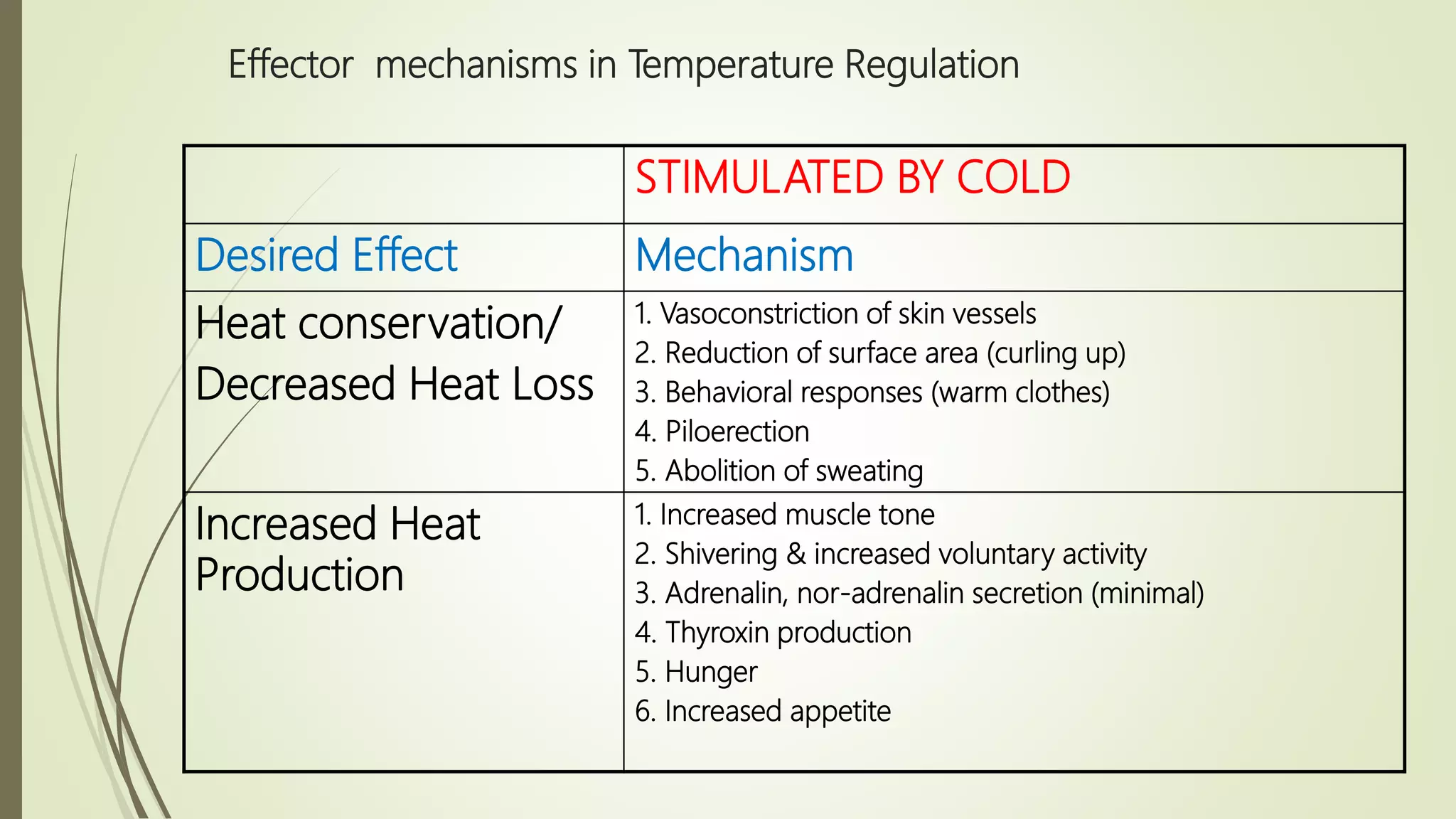 Regulation of temperature of Human body | PPTX