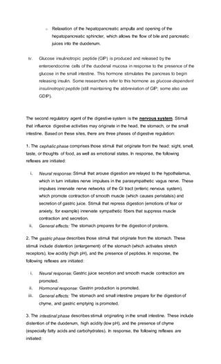 Regulation of the Digestive System | DOCX