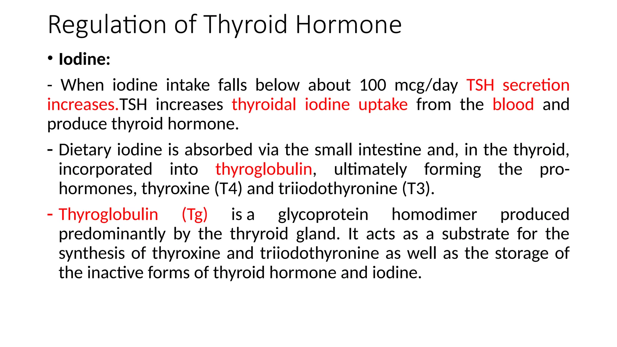 Regulation of Thyroid Hormone.ppt for nursesx | PPTX