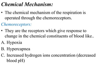 Regulation of ventilation Dr. MADHUKIRAN, MD.PULMONOLOGY | PPTX