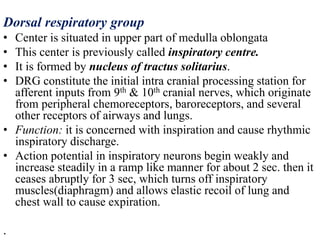 Regulation of ventilation Dr. MADHUKIRAN, MD.PULMONOLOGY | PPT