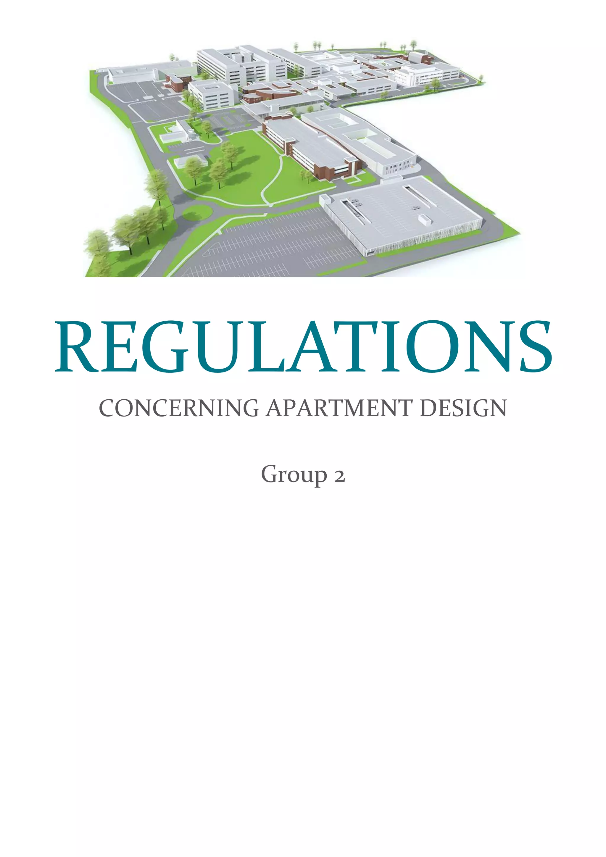 Regulations (for apartments design) | PDF