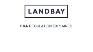 FCA Regulation | PPTX