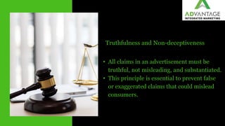 Regulations on Advertising- An Overview | PPT