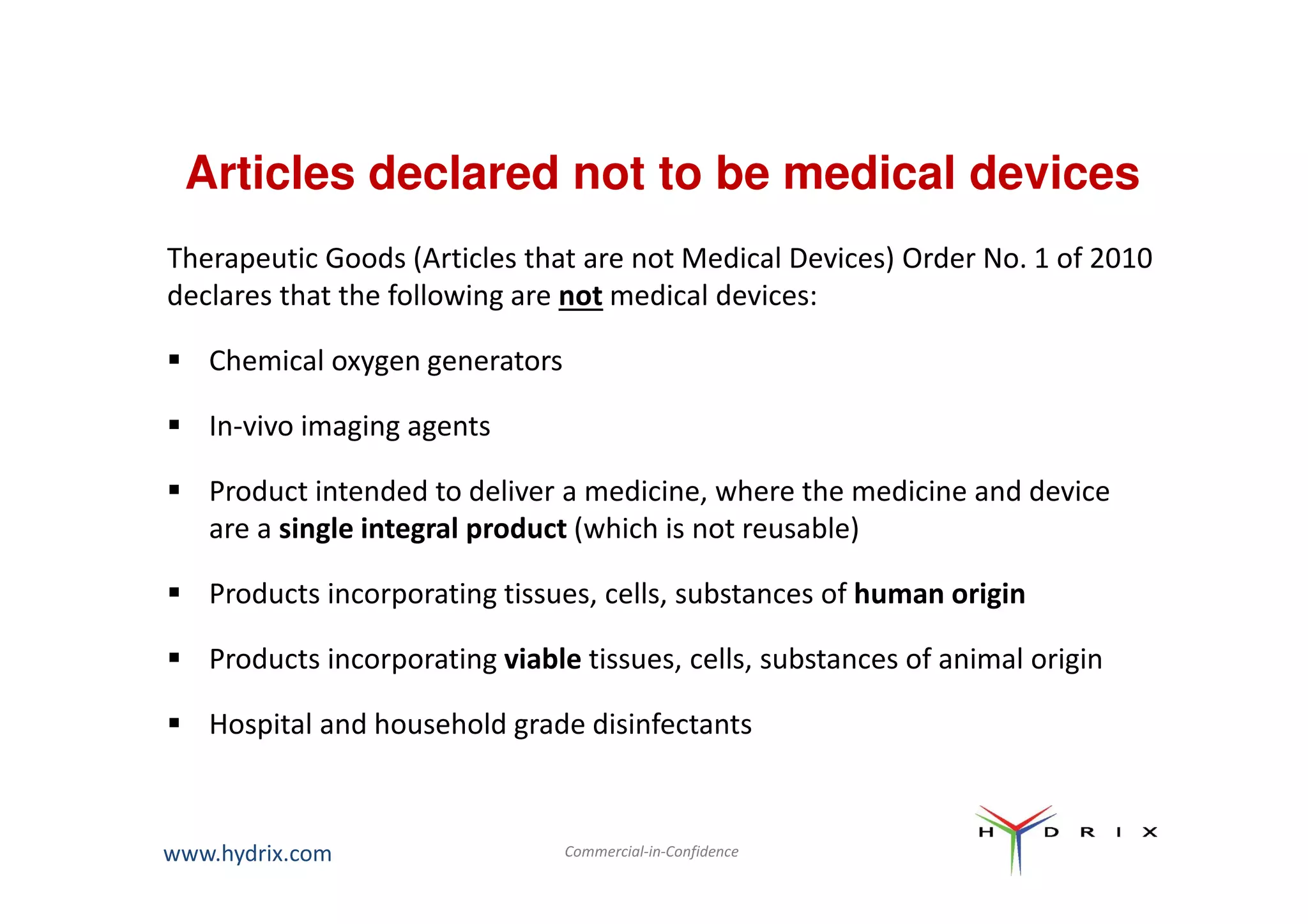 Medical Device Regulation | PDF
