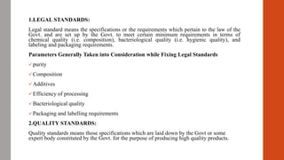 REGULATIVE LEGISLATIONS (BIS and AGMARK).pptx