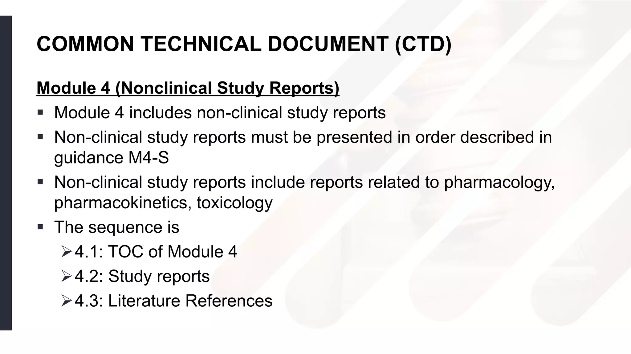 Common Technical Document : A Regulatory Document | PPT