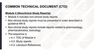 Common Technical Document : A Regulatory Document | PPT