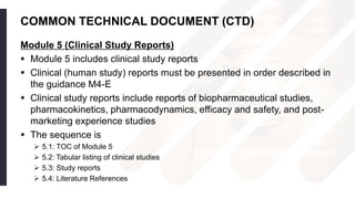 Common Technical Document : A Regulatory Document | PPT