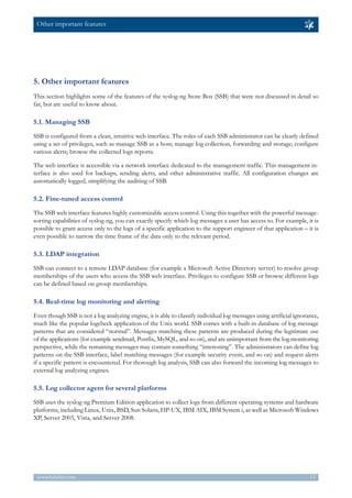 Regulatory compliance and system logging | PDF