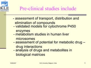 Regulatory Guidelines For Preclinical And Clinical Validation of ...